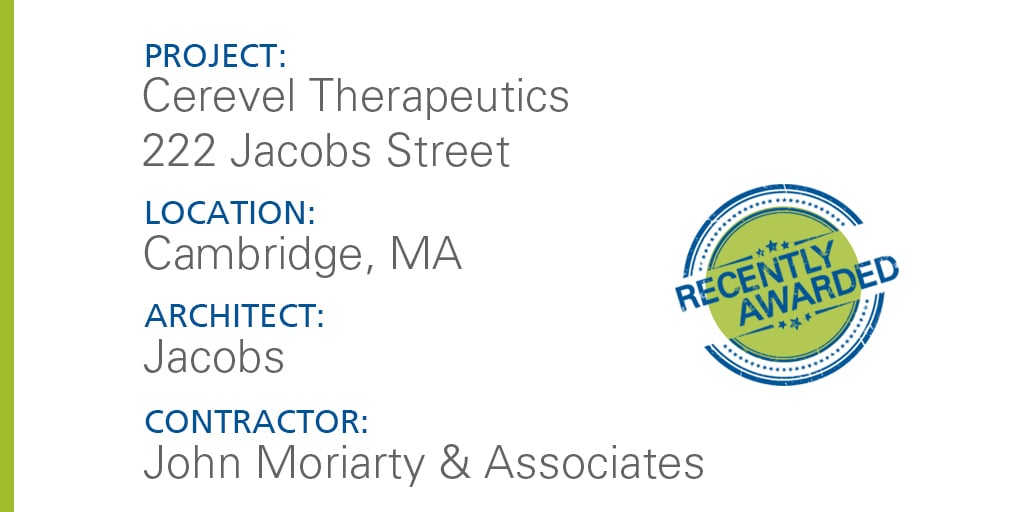 Recently Awarded: Cerevel Therapeutics at Cambridge Crossing
