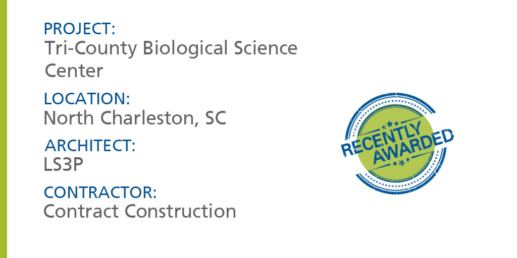 Recently Awarded Project: Tri-County Biological Science Center